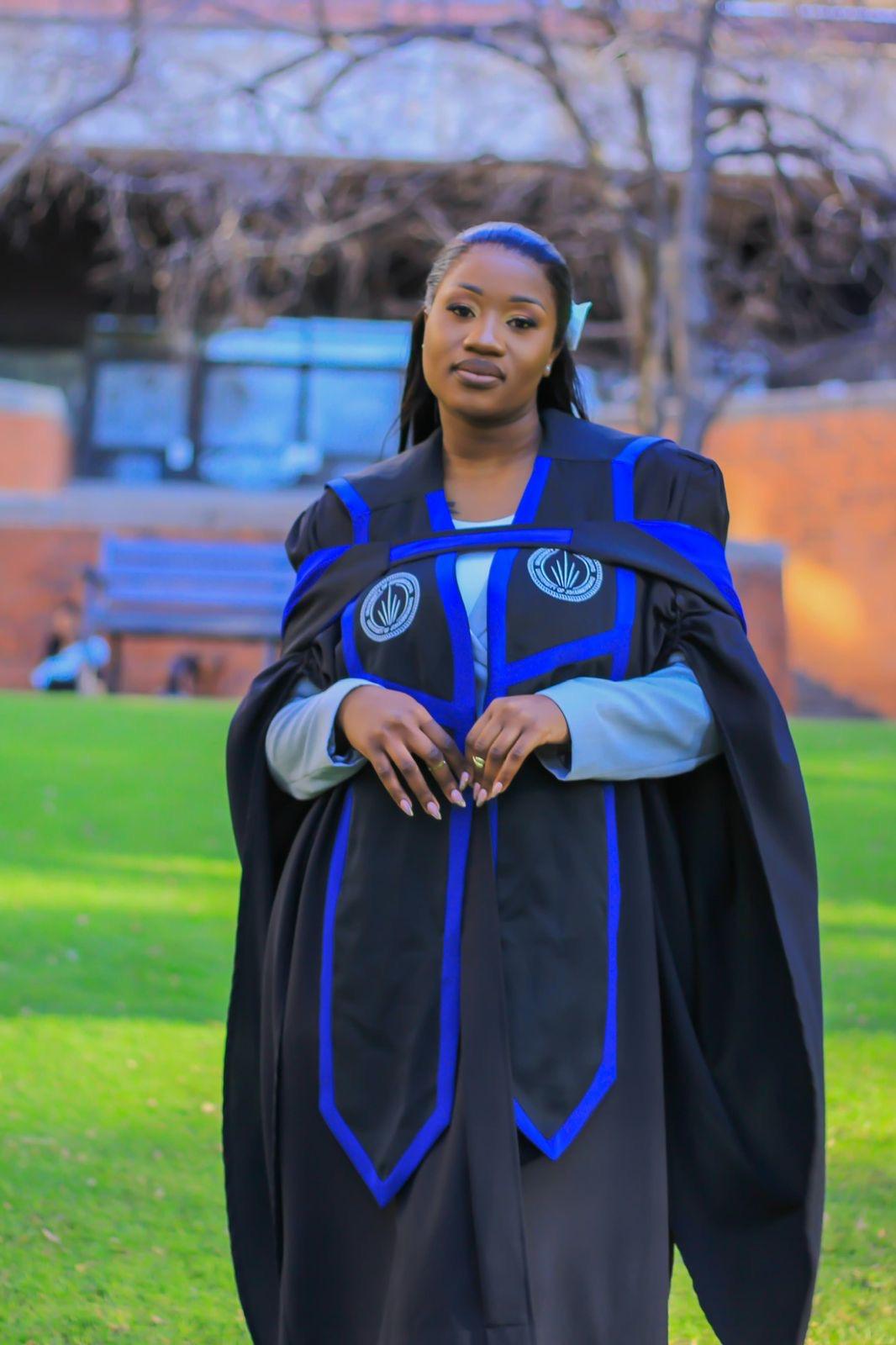 UJ Masters Graduation Gown Full Set - MD Gowns