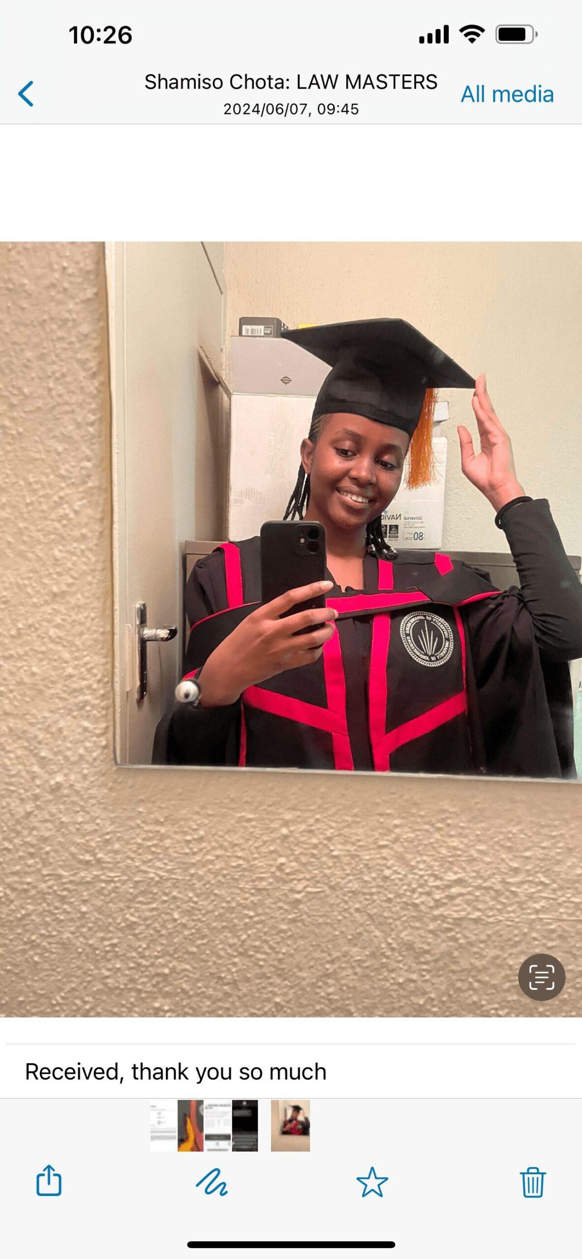 Masters Graduation Stole & Hood Hire - MD Gowns