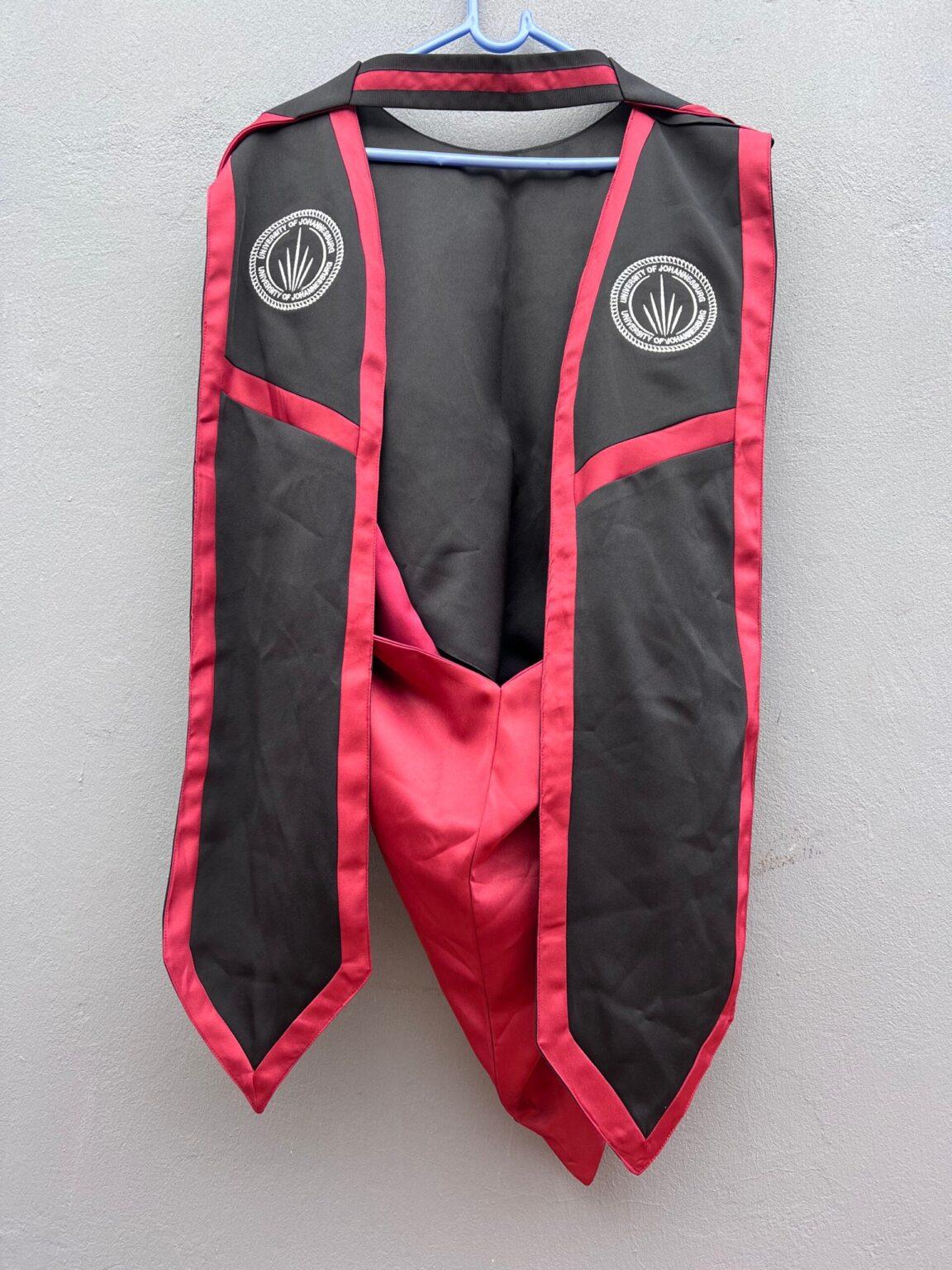 UJ Masters Graduation Gown Full Set - MD Gowns