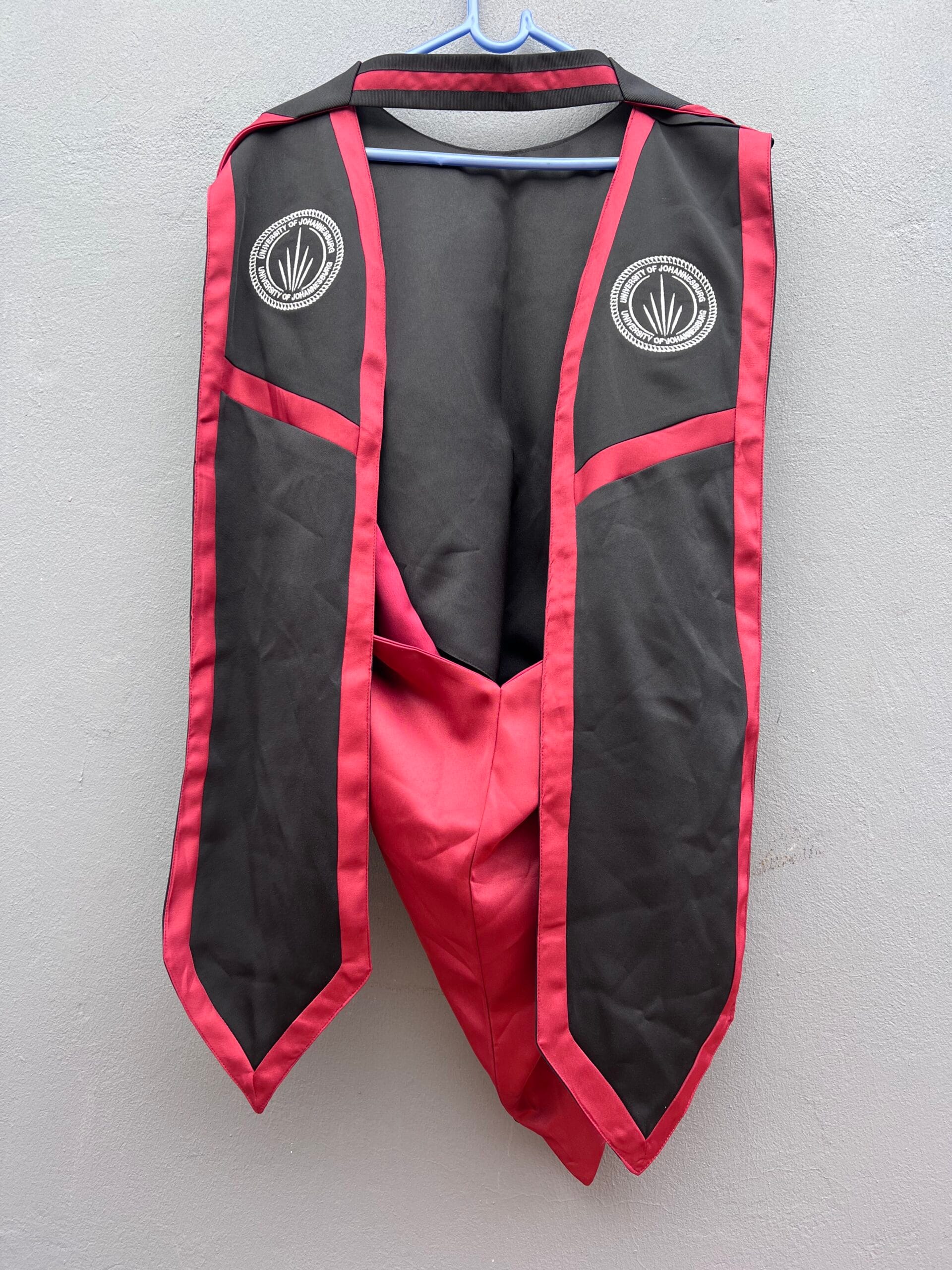 UJ Masters Graduation Gown Full Set - MD Gowns